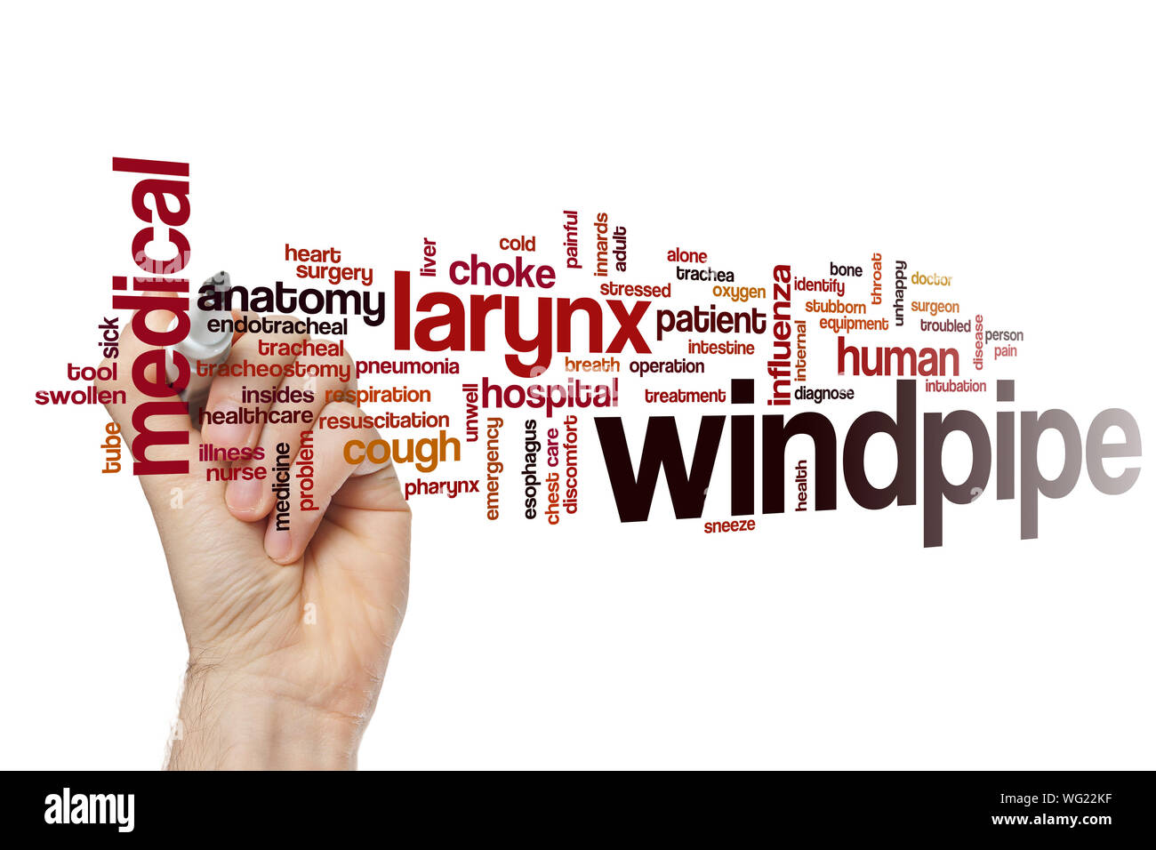 Larynx operation Cut Out Stock Images & Pictures - Alamy