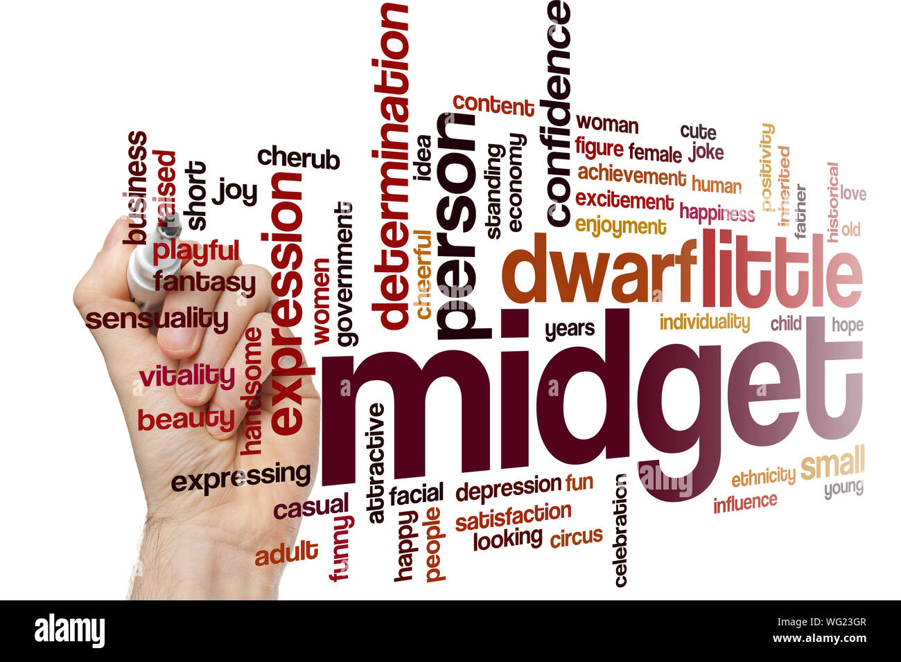 Dwarf female midget hi-res stock photography and images - Alamy