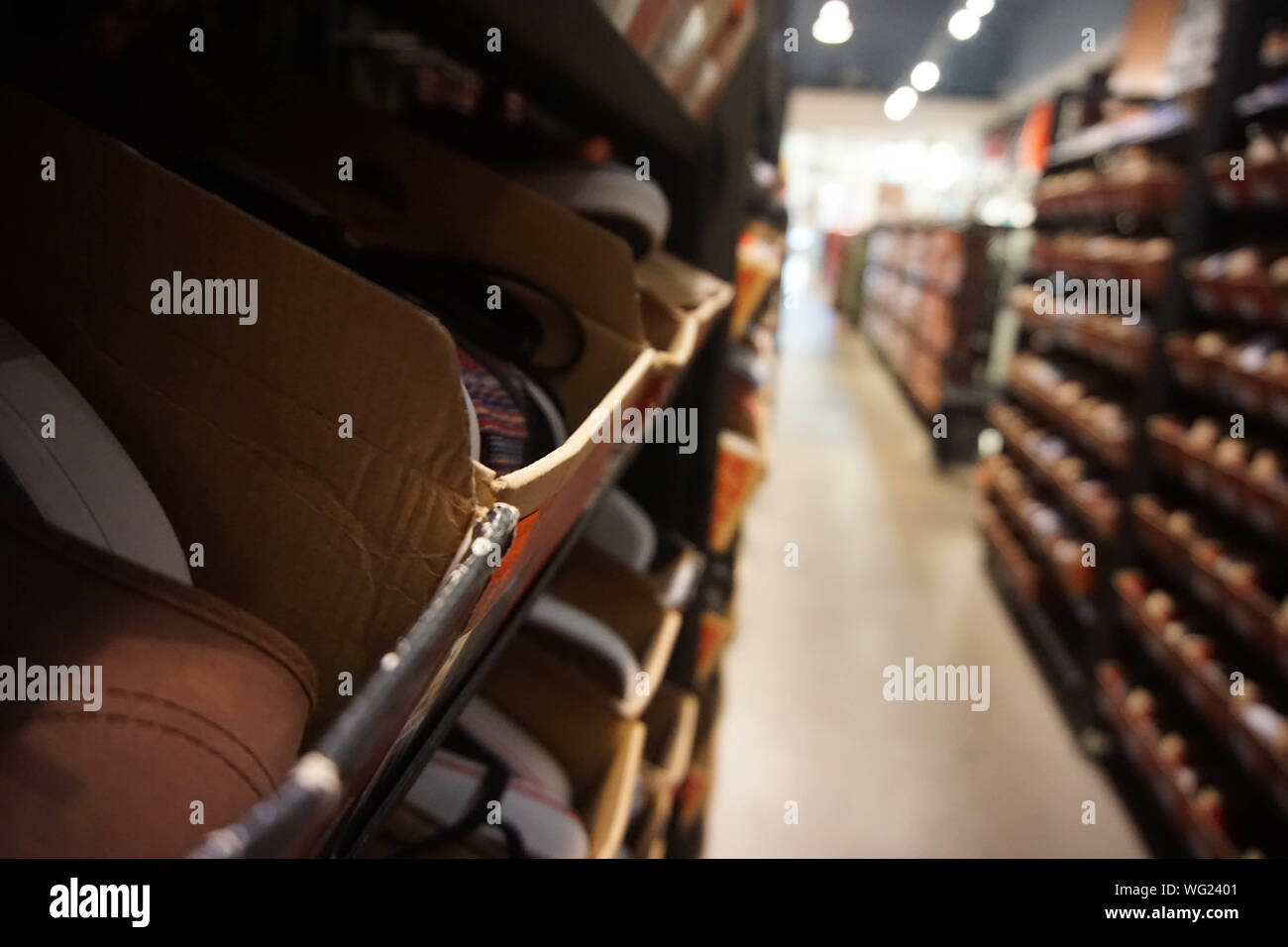 Shoe shelf display hi-res stock photography and images - Alamy