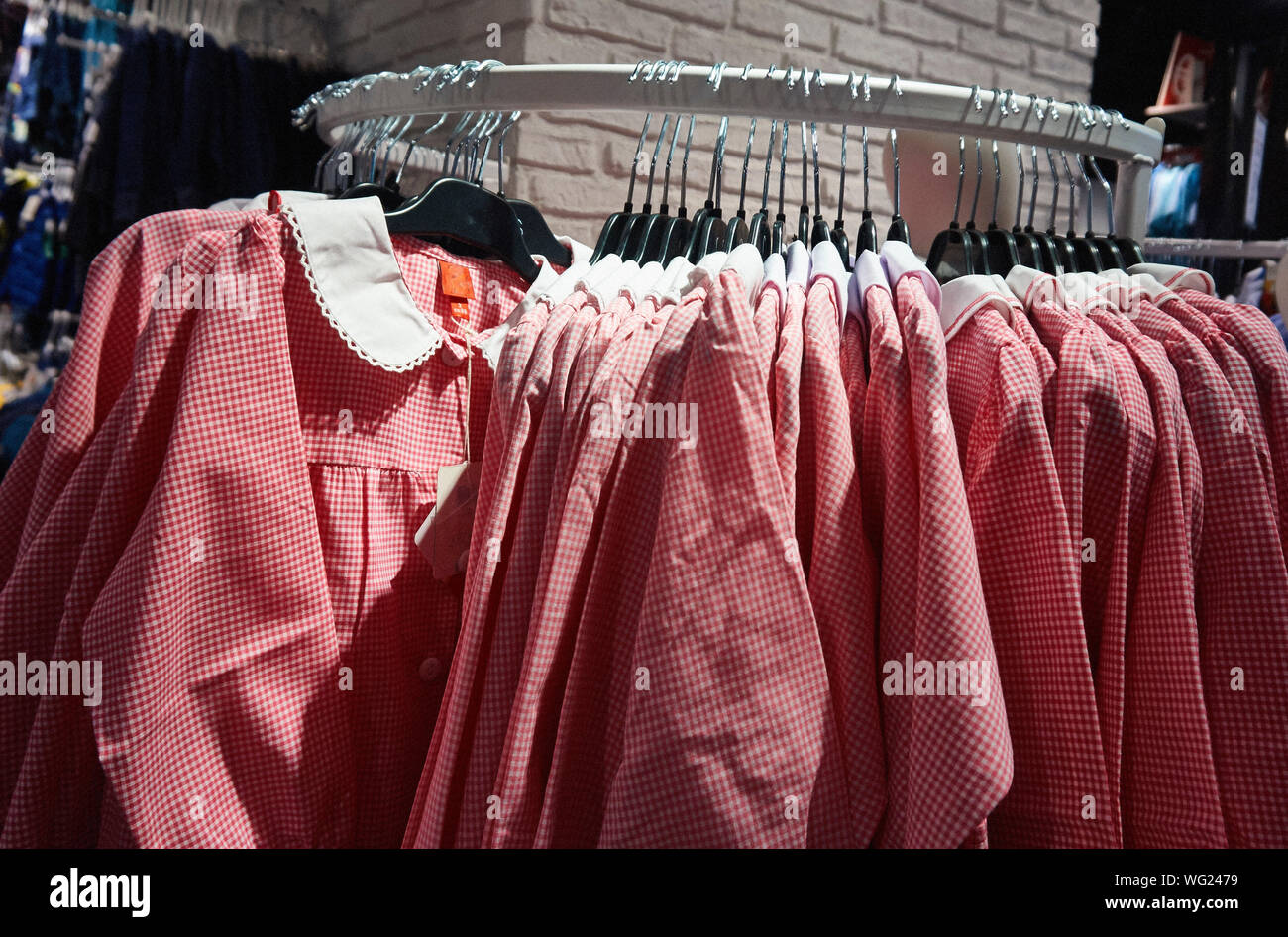 Dresses On Rack High Resolution Stock Photography and Images - Alamy