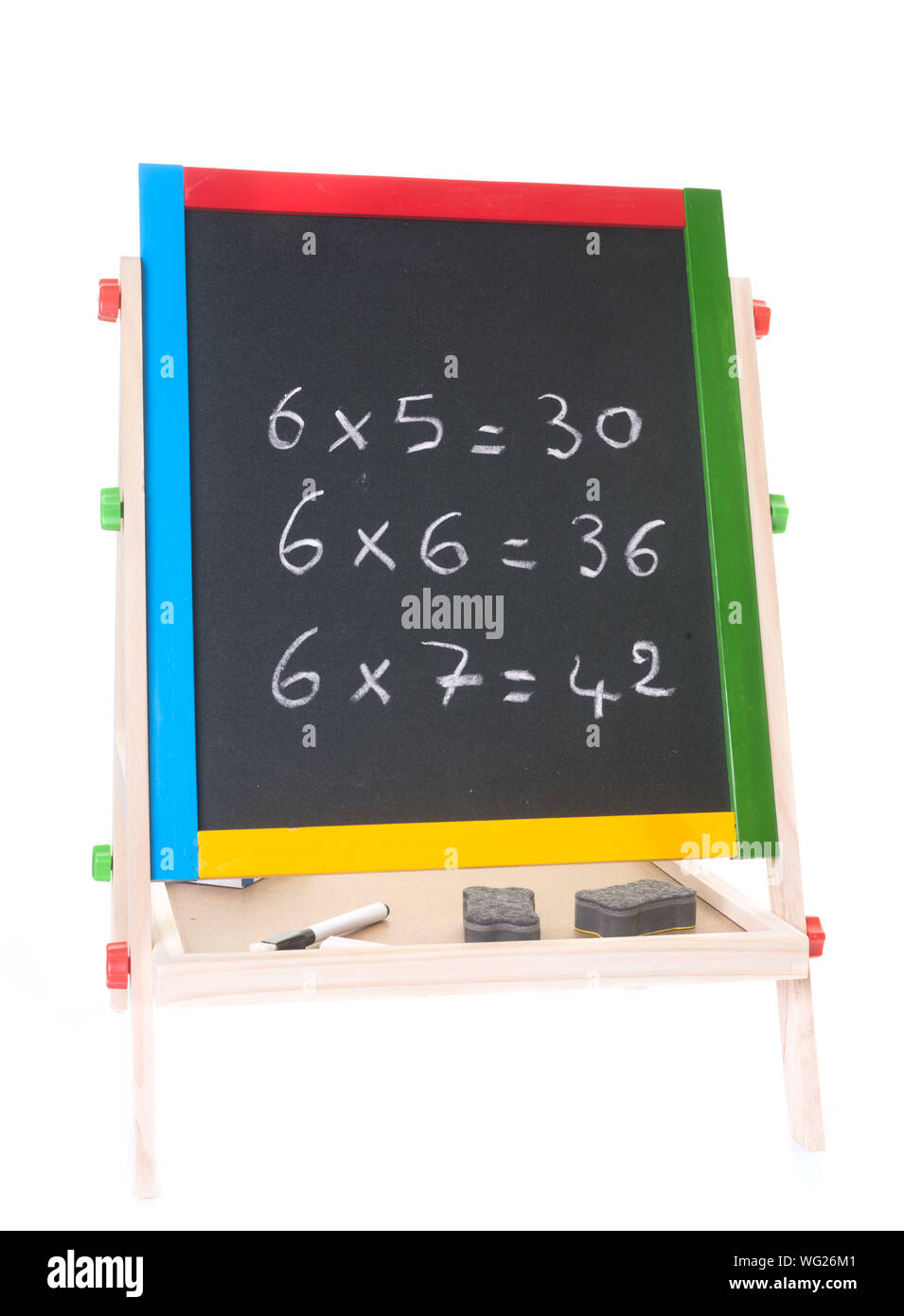 Blackboard with numbers hi-res stock photography and images - Alamy