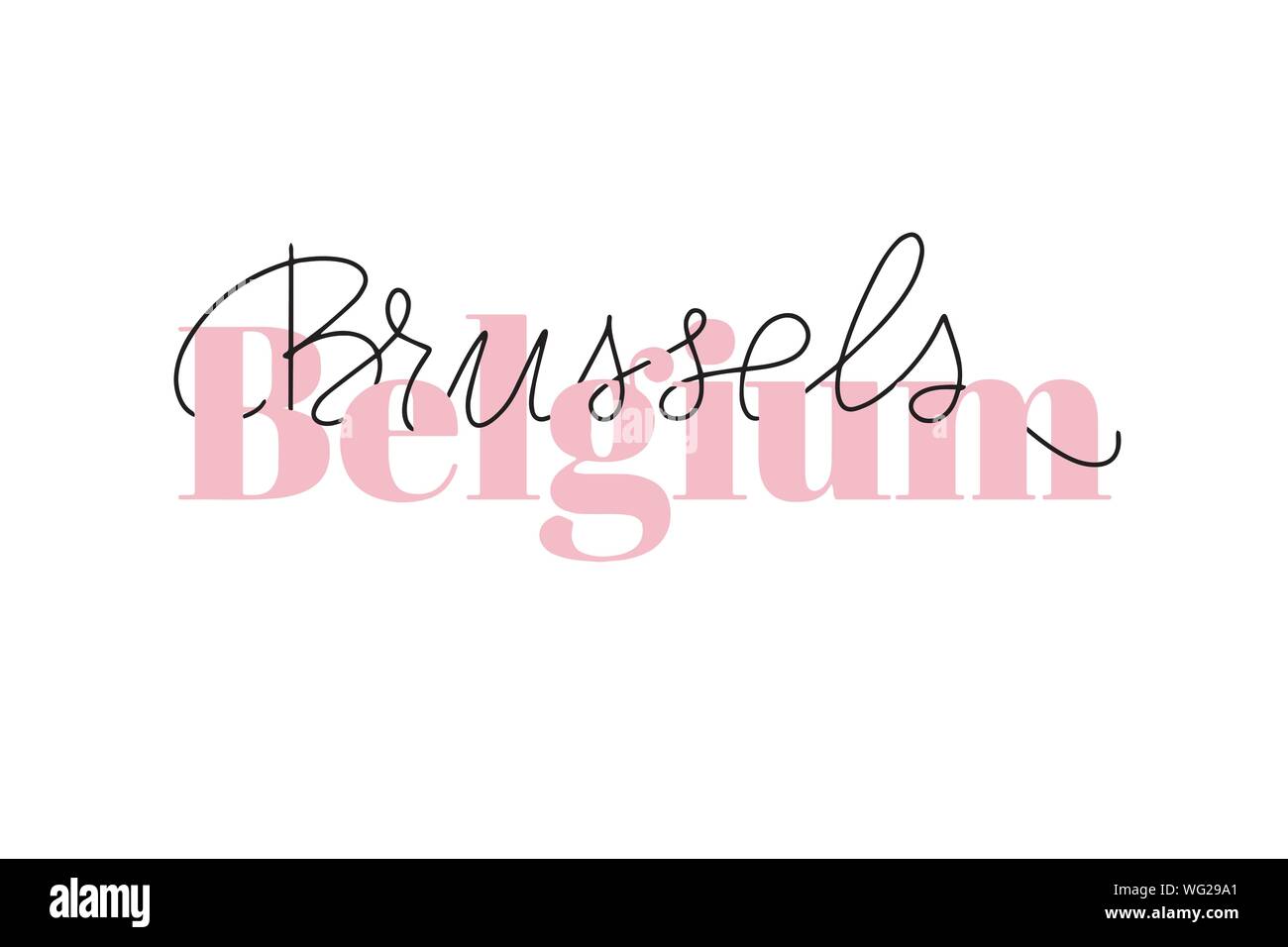 Inspirational handwritten brush lettering . Vector calligraphy ...