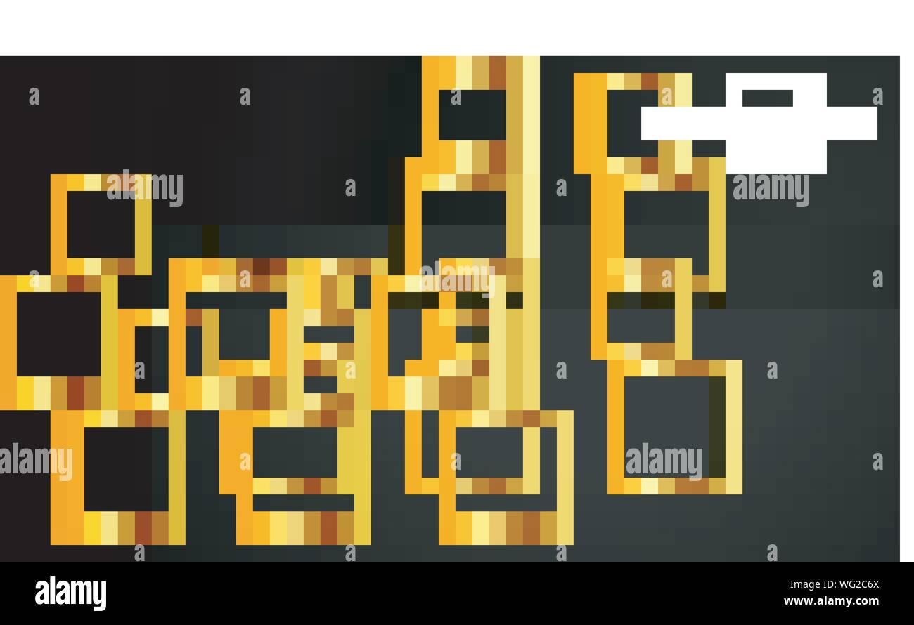 Vector Modern Abstract Squares Backgrounds . with a black and gold ...