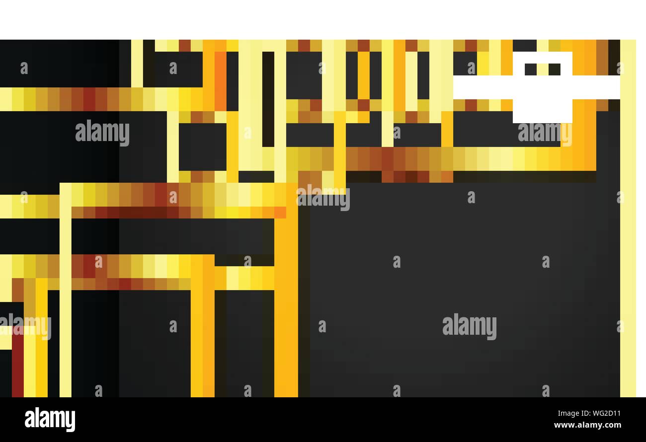 Vector Modern Abstract Squares Backgrounds . with a black and gold ...