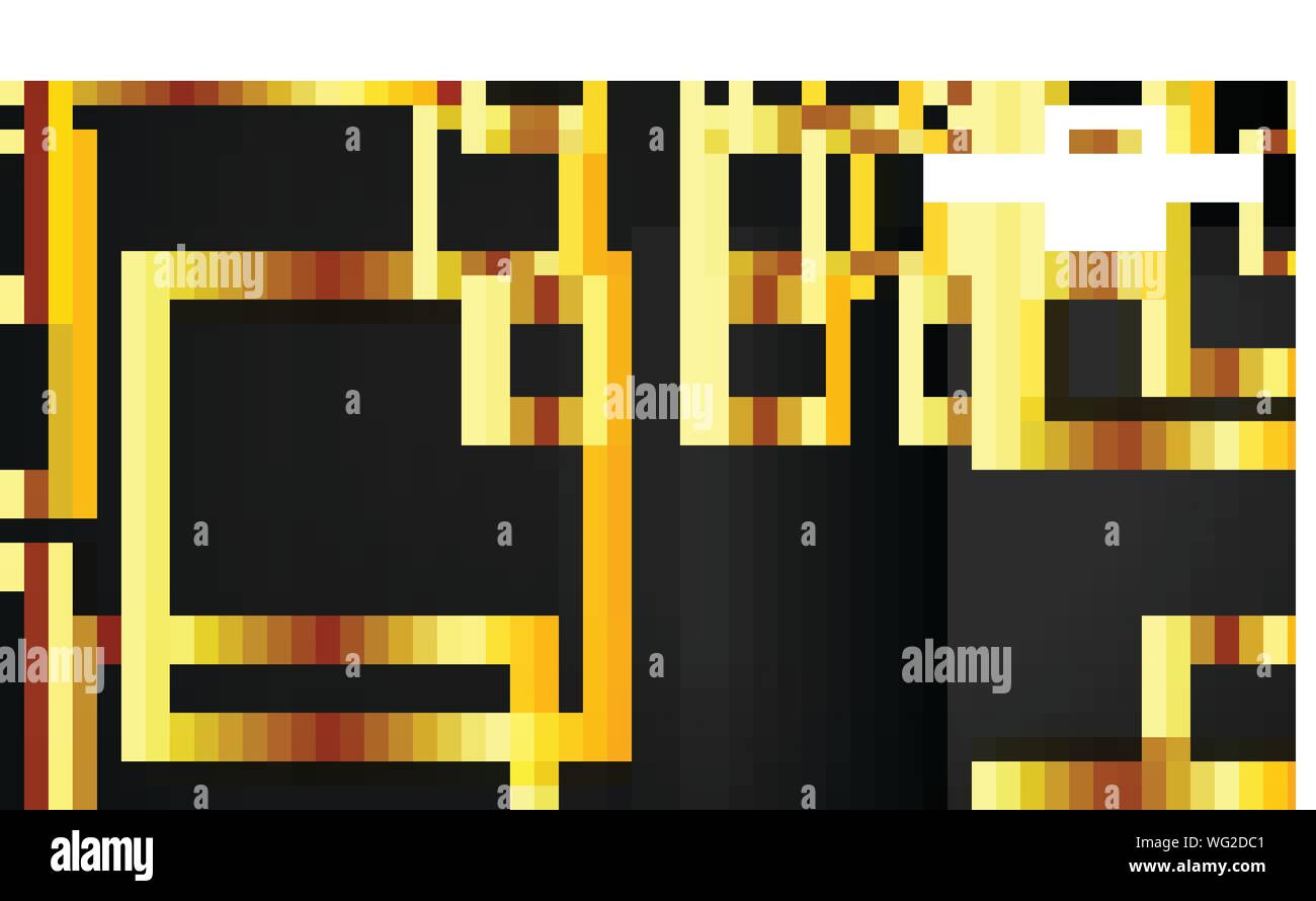 Vector Modern Abstract Squares Backgrounds . with a black and gold ...