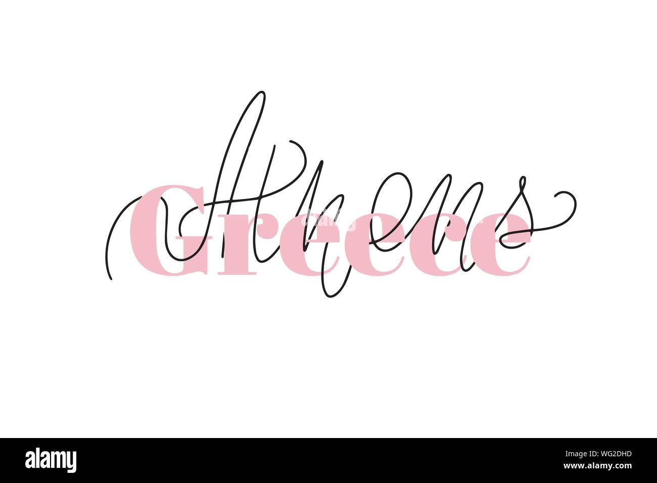 Inspirational handwritten brush lettering . Vector calligraphy ...