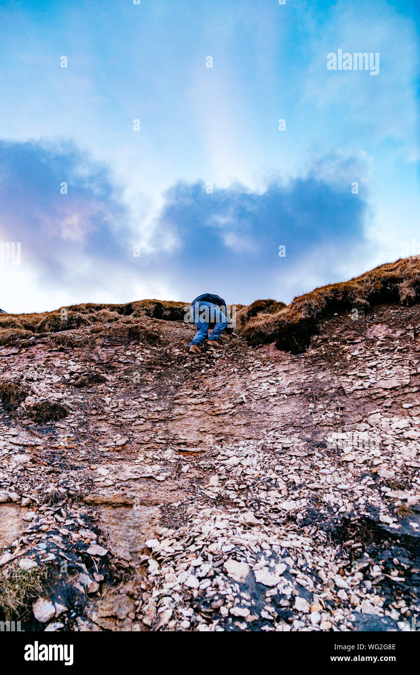 Rock climbing landscape hi-res stock photography and images - Alamy