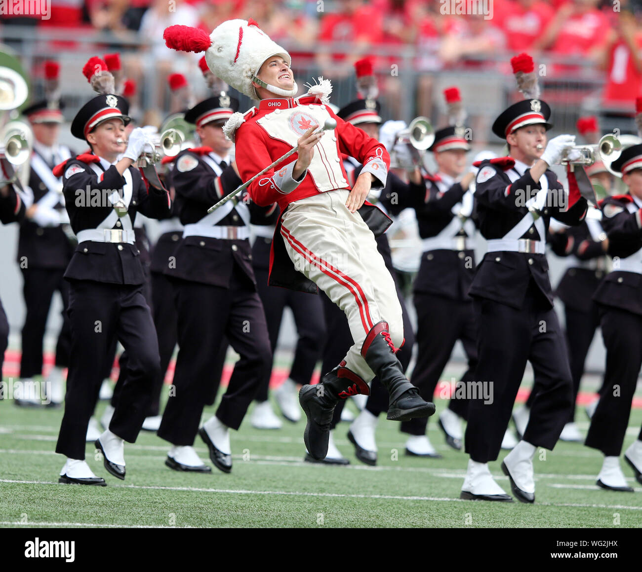 Big ten drum major hi-res stock photography and images - Alamy