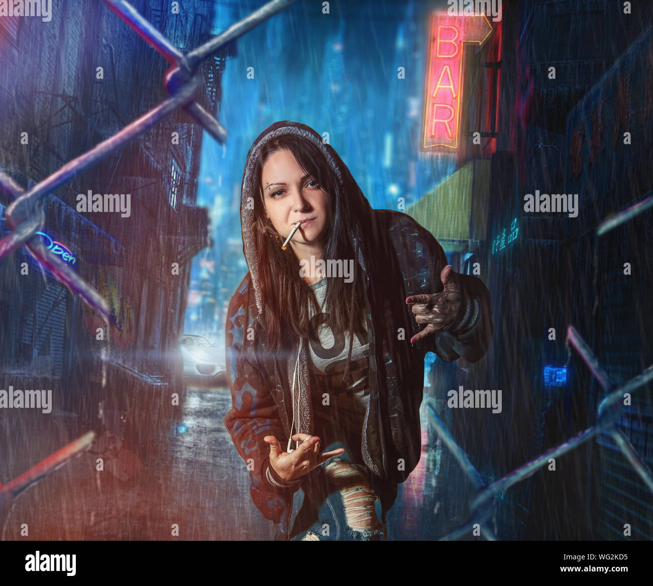 Smoking Rain High Resolution Stock Photography and Images - Alamy