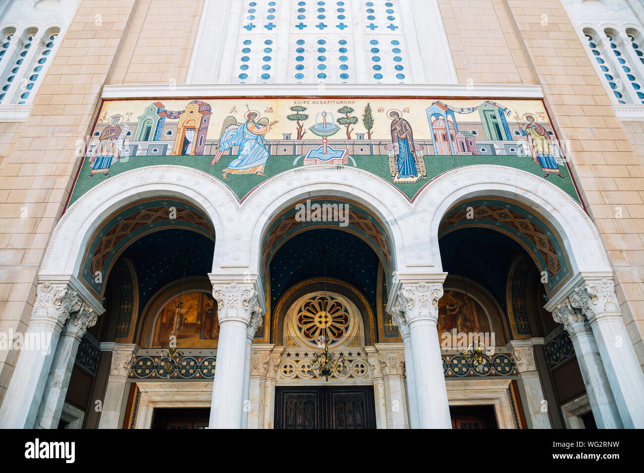 Metropolitan Cathedral of Athens in Athens, Greece Stock Photo - Alamy