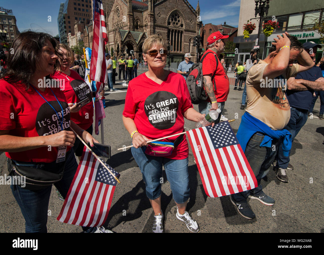 Boston, MA, USA. 31st August 2019. Hundreds took part in the Straight ...