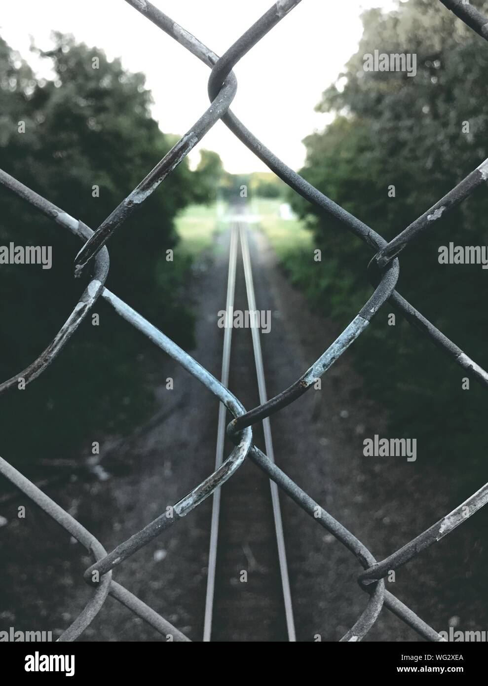 Rail security safety fence hi-res stock photography and images - Alamy