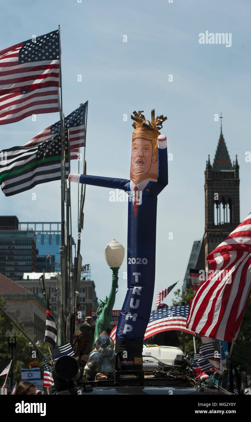 Boston, MA, USA. 31st August 2019. Several hundred took part in the ...
