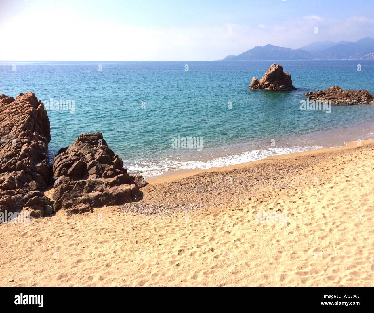 Seascape beach sand seascape hi-res stock photography and images - Alamy