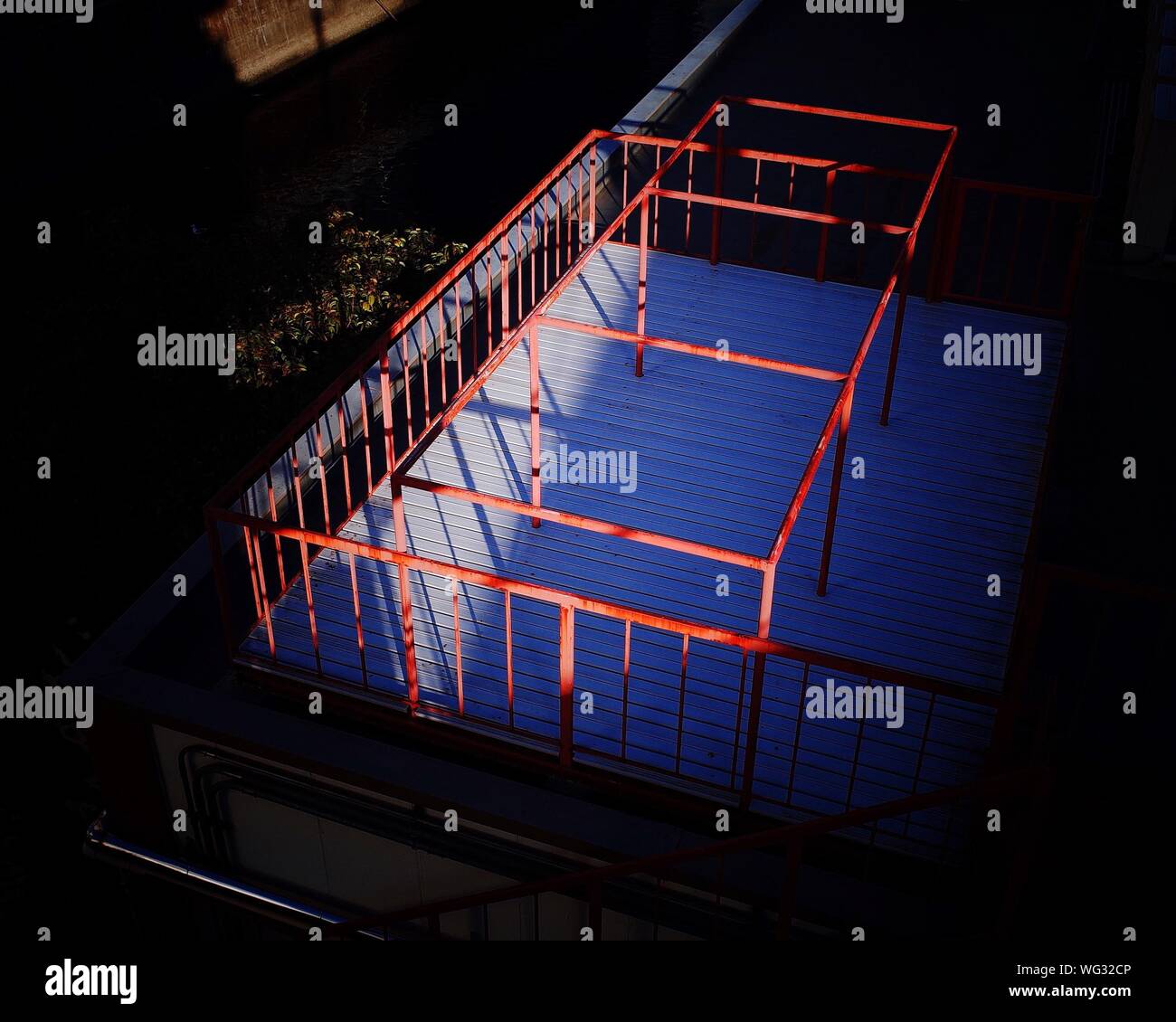 High angle of building structure hi-res stock photography and images ...