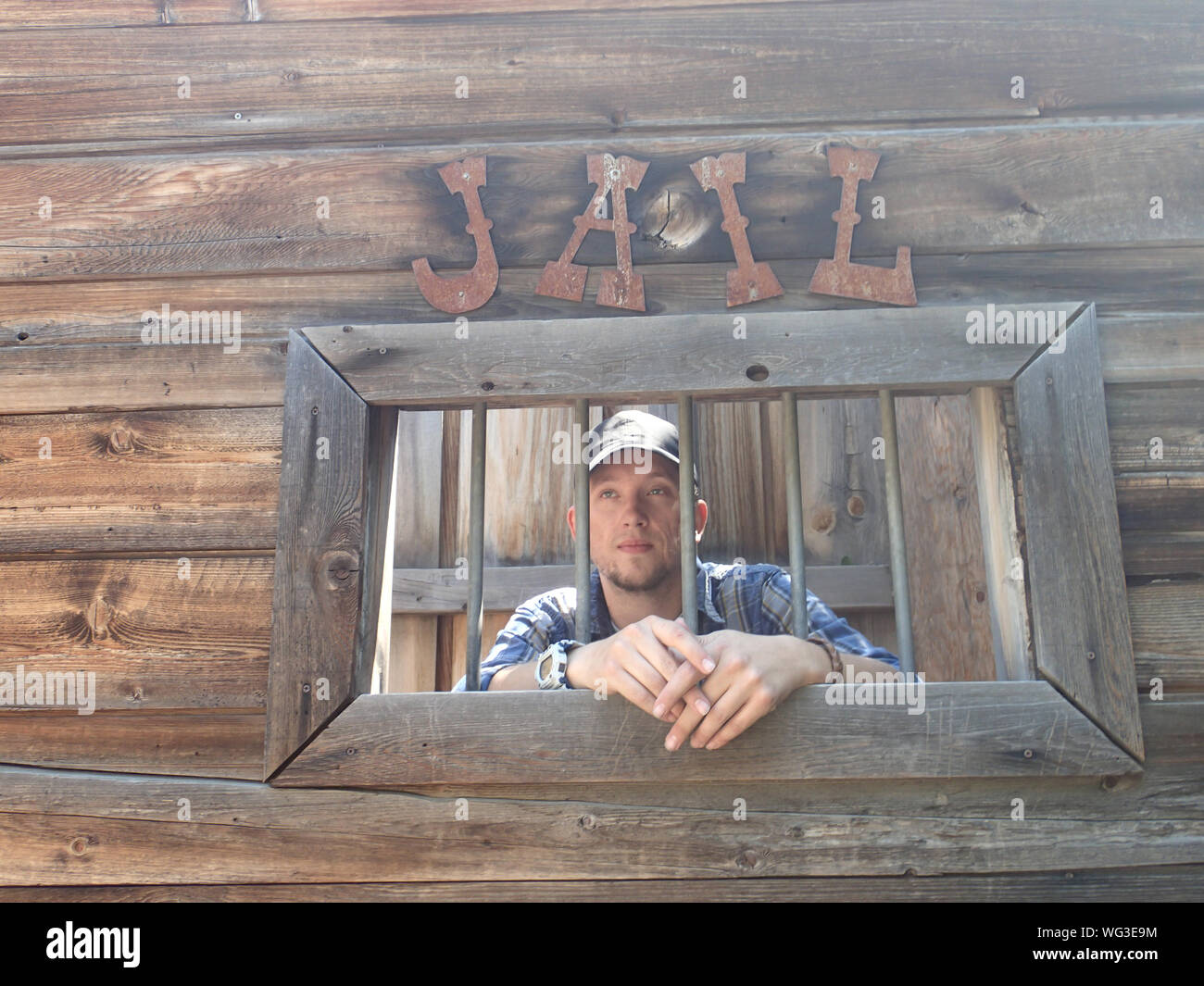 Man prison cell hi-res stock photography and images - Alamy