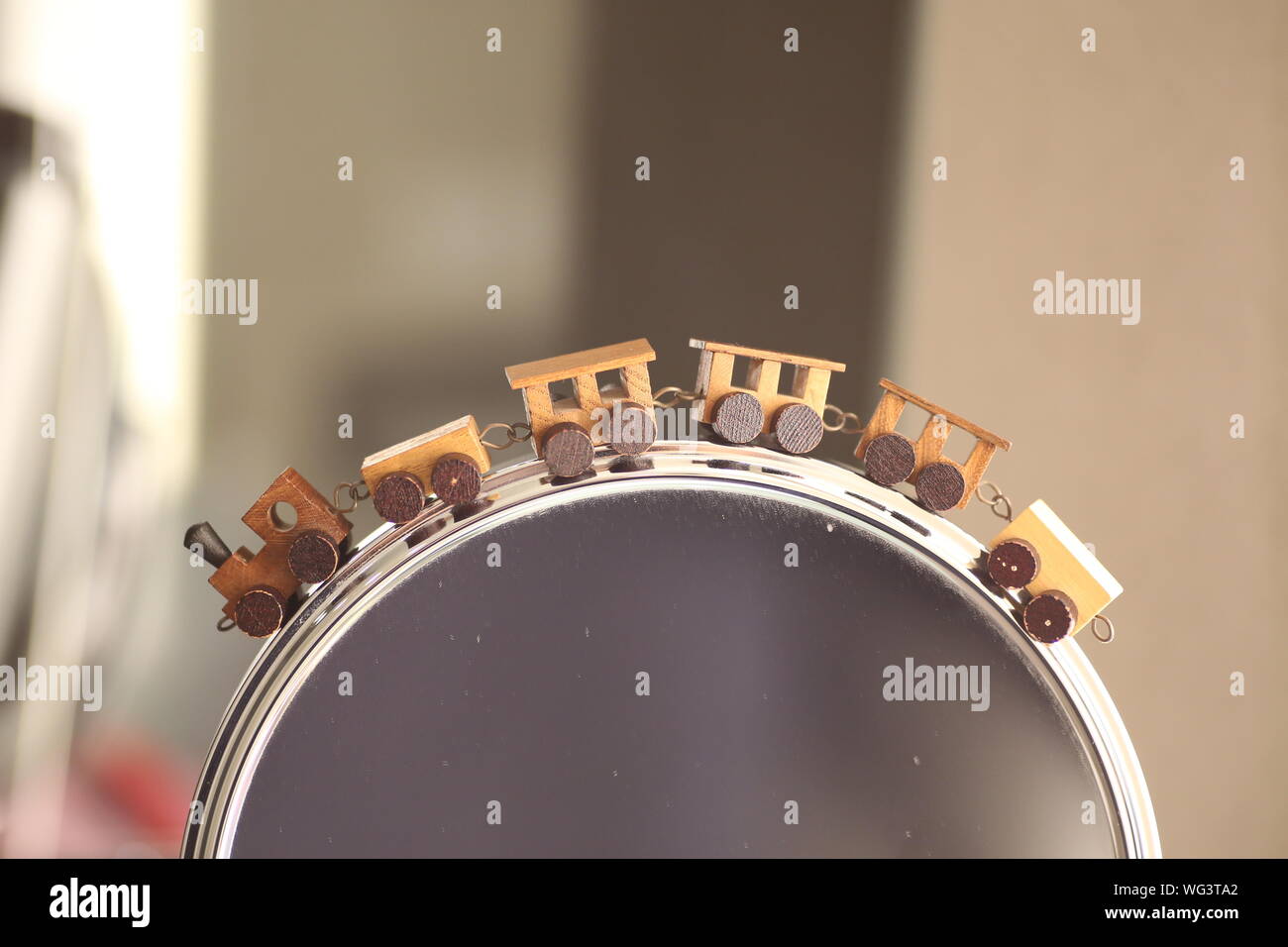 Train toy circle hi-res stock photography and images - Alamy