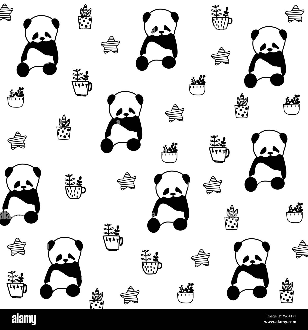 Cute baby bear zoo Black and White Stock Photos & Images - Alamy