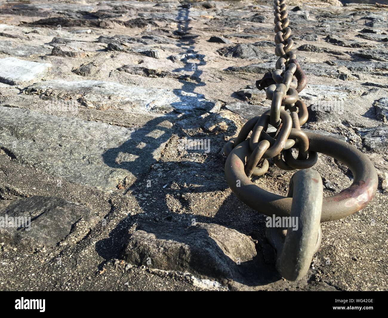 Shadow of chains hi-res stock photography and images - Alamy