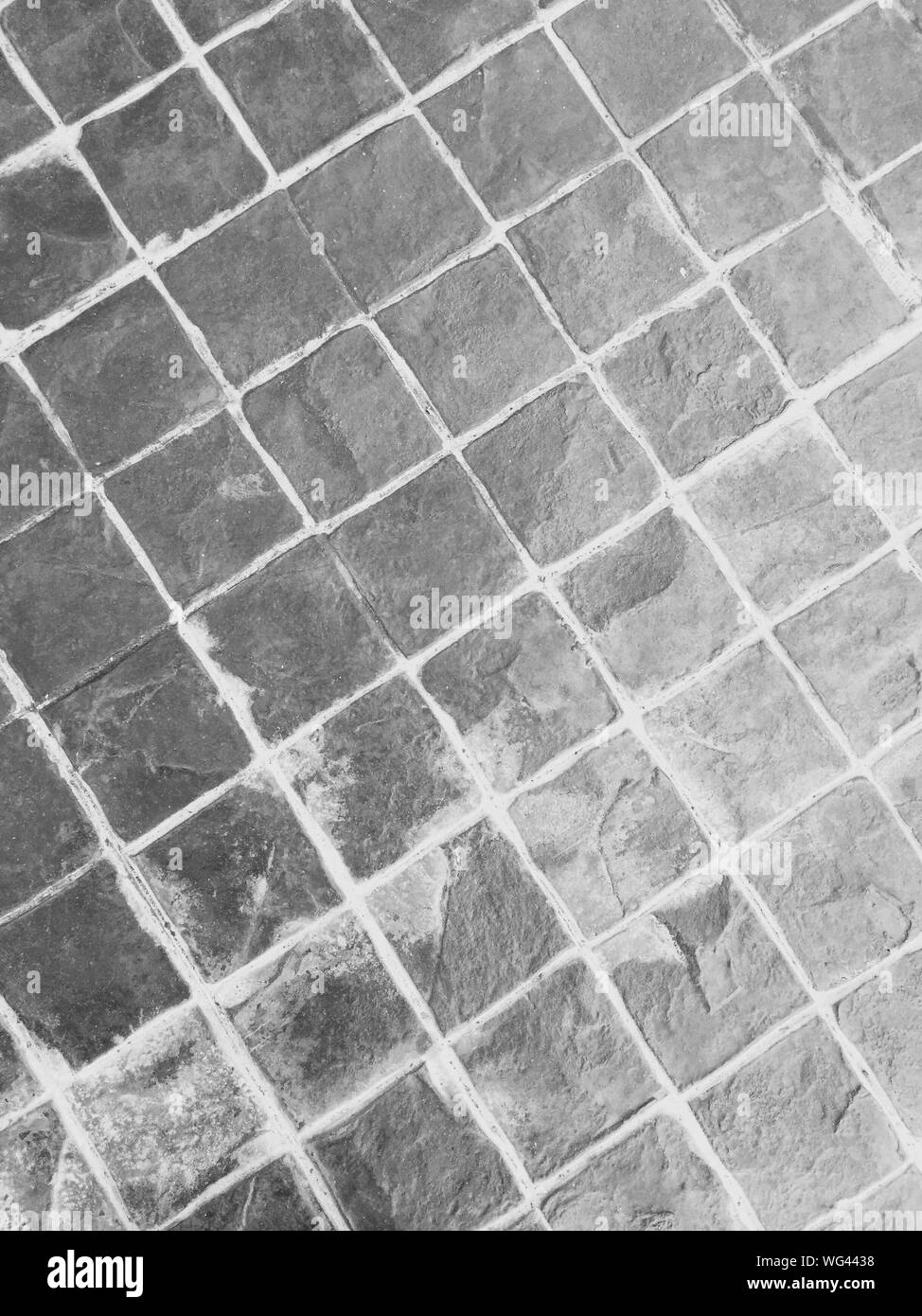 Tile pathway Black and White Stock Photos & Images - Alamy