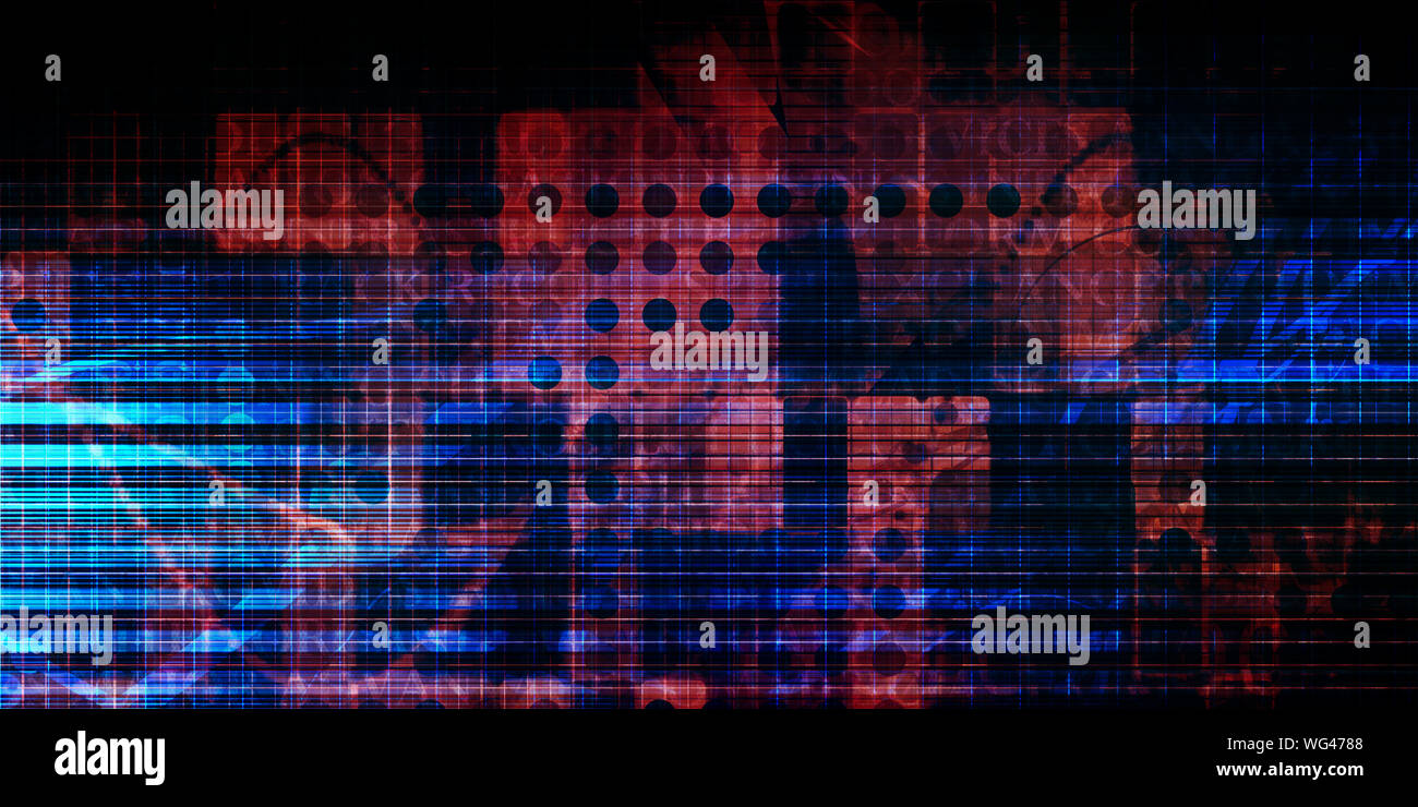 Creative Technology Idea and Digital Lifestyle Background Stock Photo ...