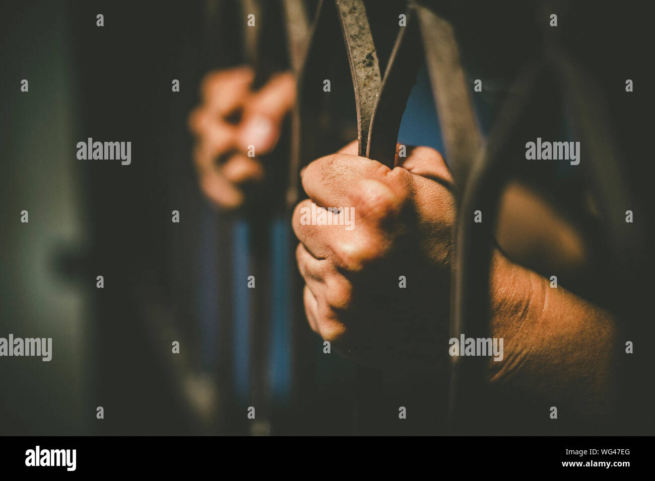 Holding cell prison hi-res stock photography and images - Alamy
