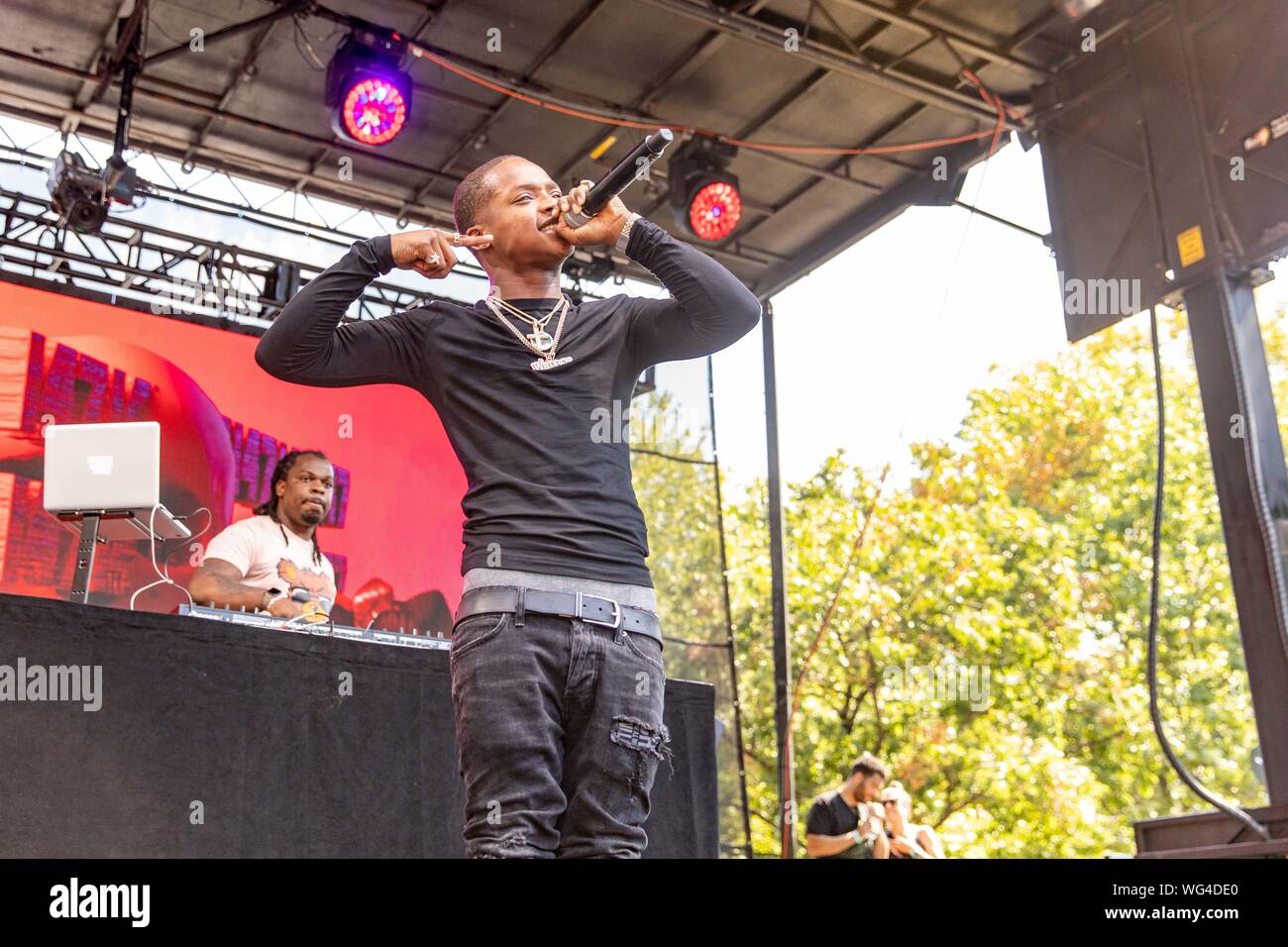 August 31, 2019, Philadelphia, Pennsylvania, U.S: Rapper CALBOY (CALVIN ...