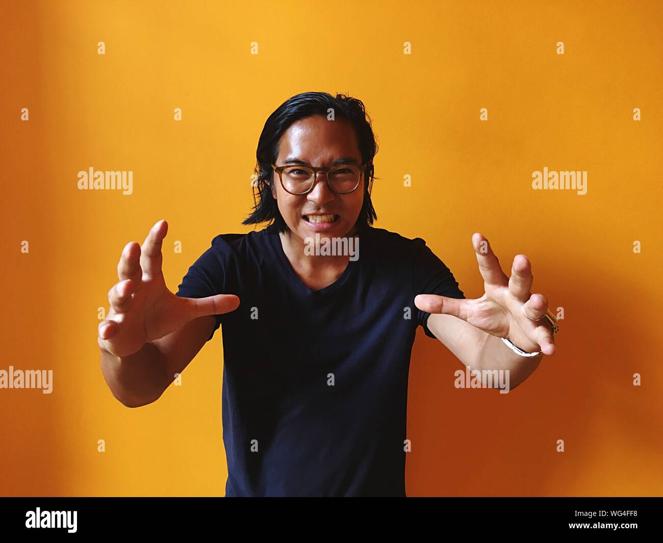 Angry asian man hi-res stock photography and images - Alamy