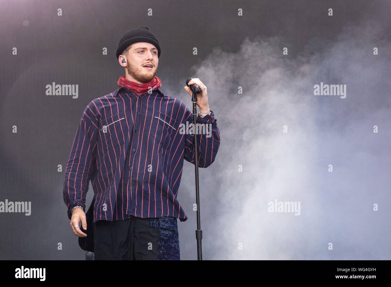 August 31, 2019, Philadelphia, Pennsylvania, U.S: Singer BAZZI (ANDREW ...