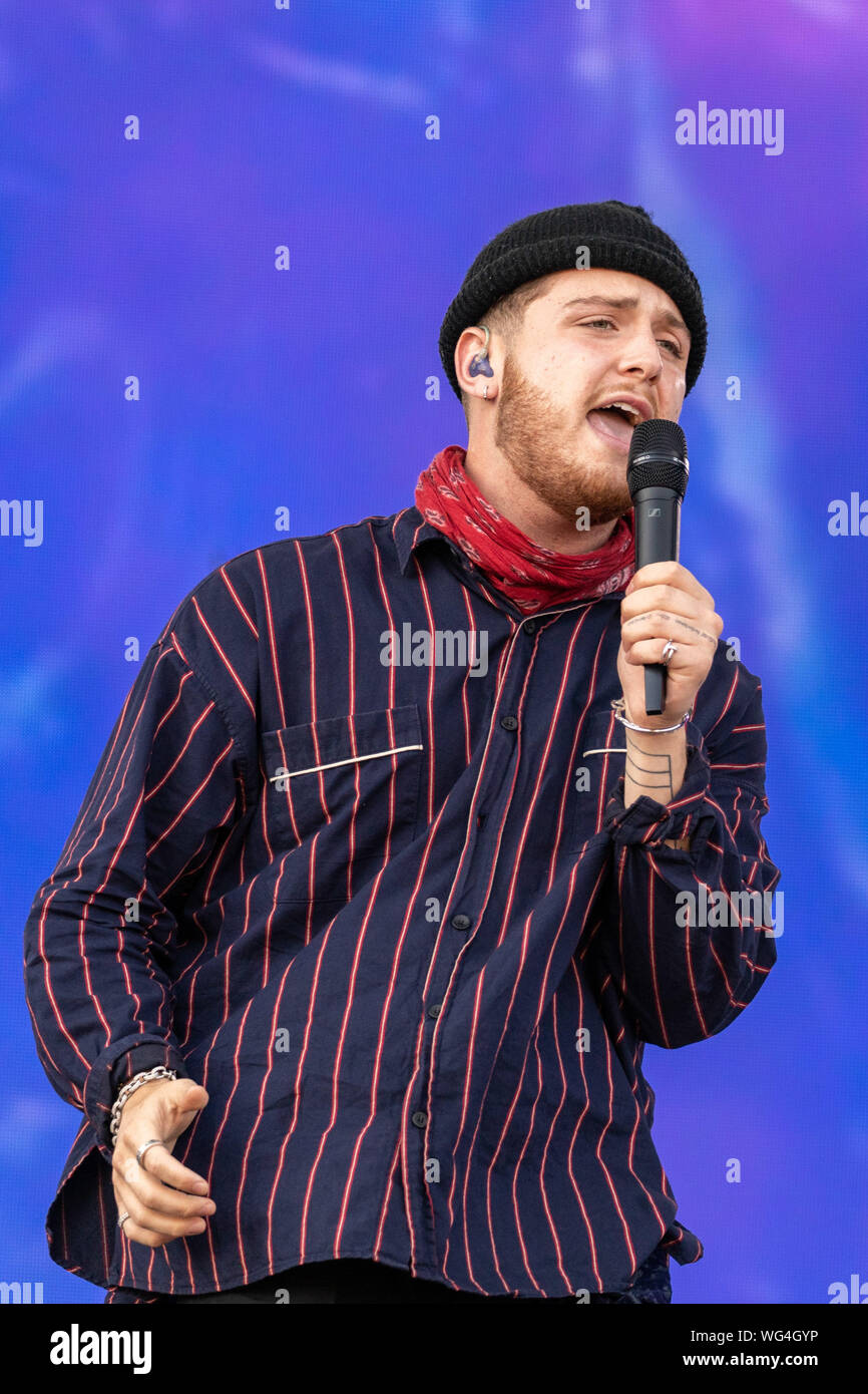 August 31, 2019, Philadelphia, Pennsylvania, U.S: Singer BAZZI (ANDREW ...
