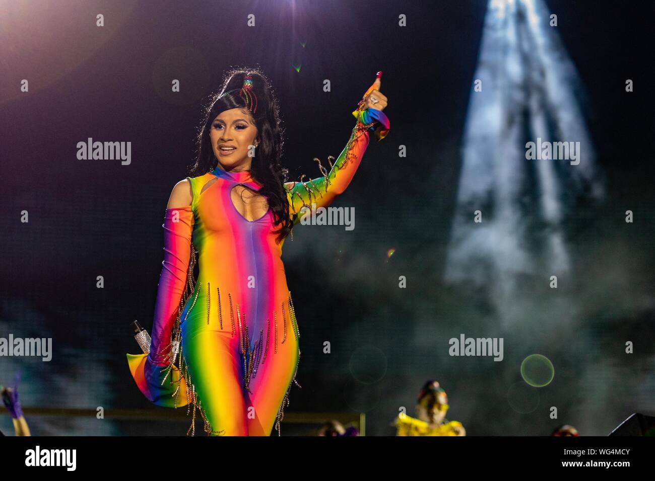 August 31, 2019, Philadelphia, Pennsylvania, U.S: Singer CARDI B ...