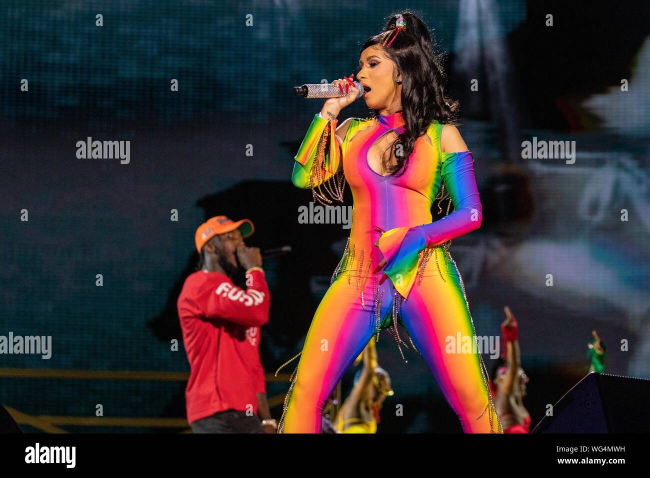 August 31, 2019, Philadelphia, Pennsylvania, U.S: Singer CARDI B ...