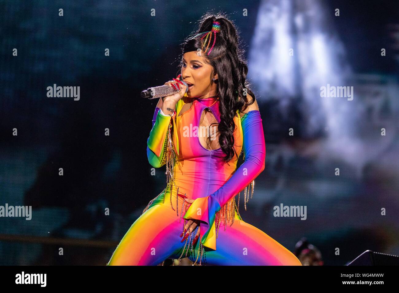 August 31, 2019, Philadelphia, Pennsylvania, U.S: Singer CARDI B ...