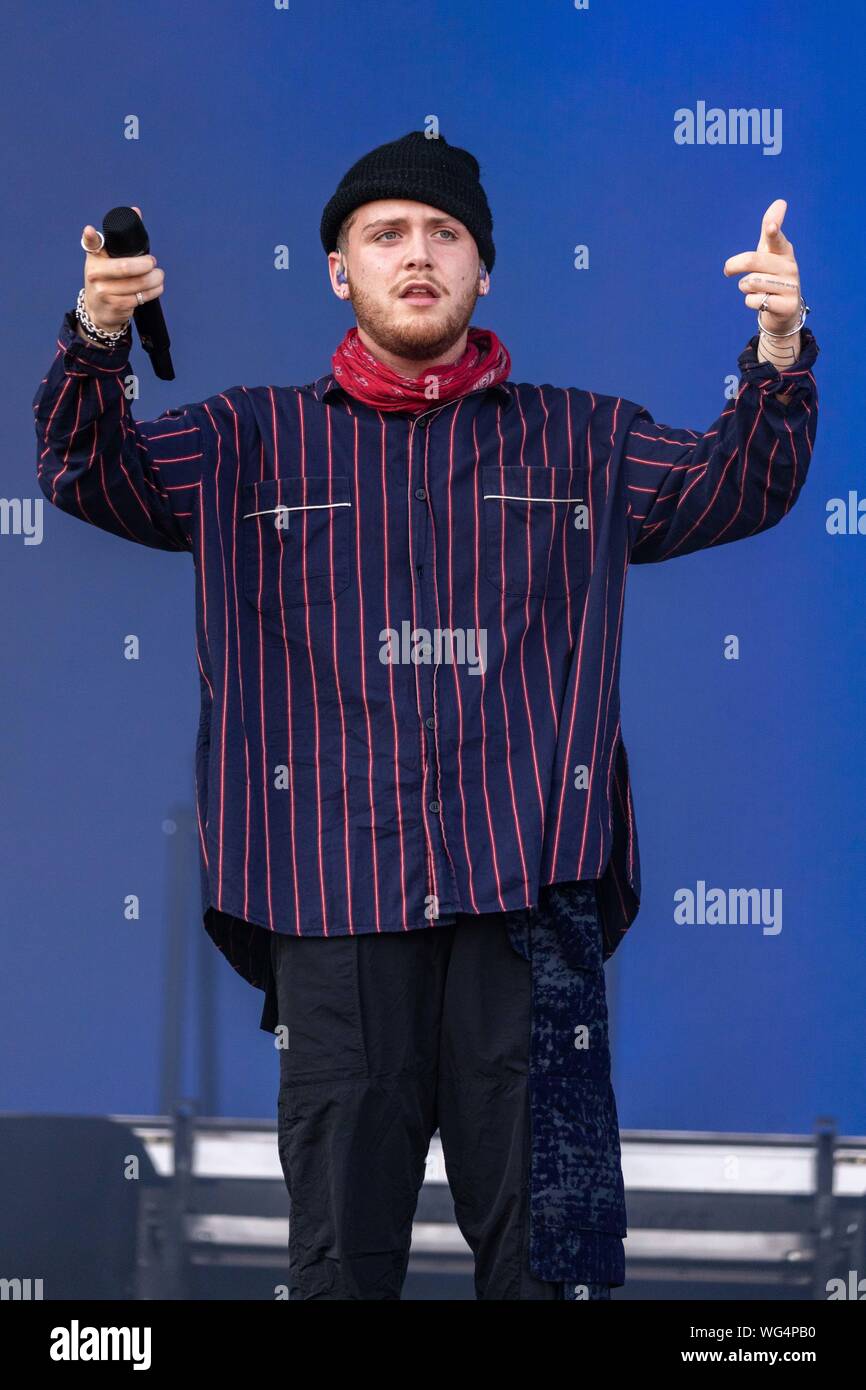 August 31, 2019, Philadelphia, Pennsylvania, U.S: Singer BAZZI (ANDREW ...