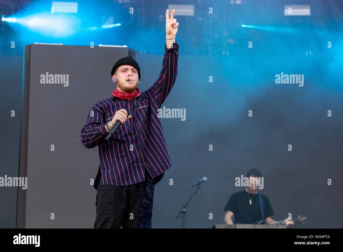 August 31, 2019, Philadelphia, Pennsylvania, U.S: Singer BAZZI (ANDREW ...