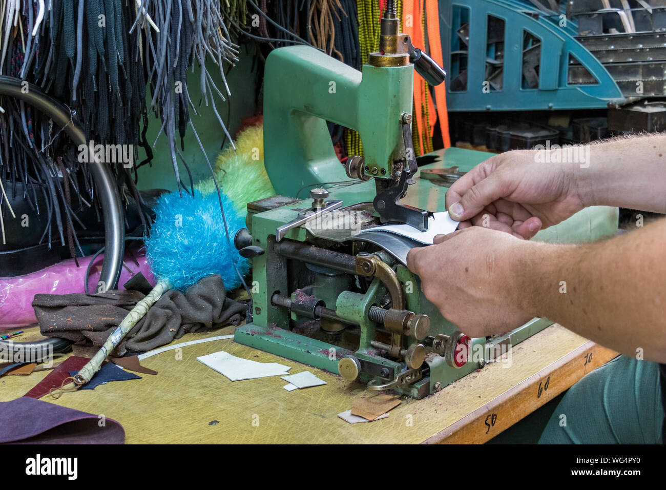 Skiving Machine High Resolution Stock Photography and Images - Alamy