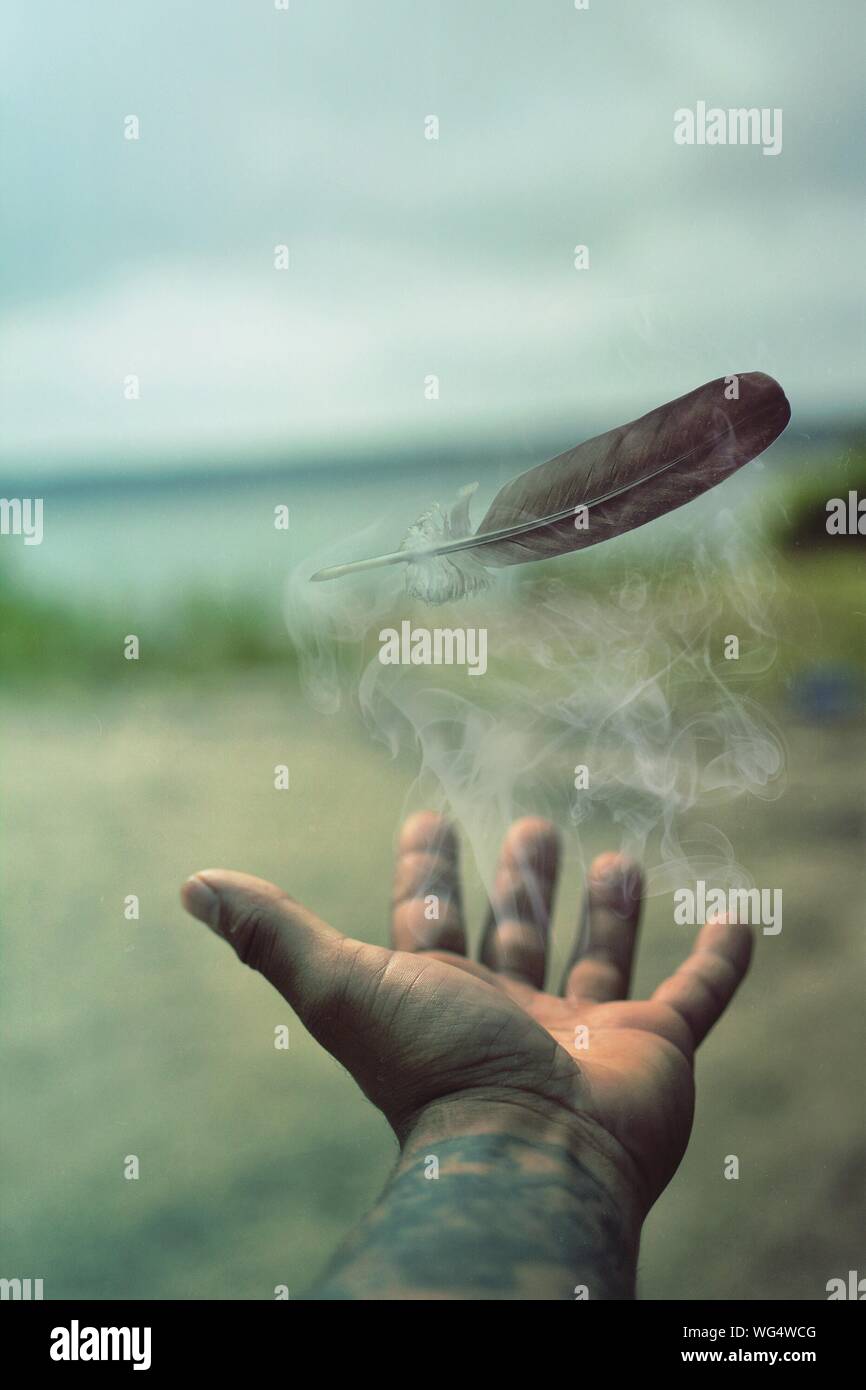 Levitating man hi-res stock photography and images - Alamy