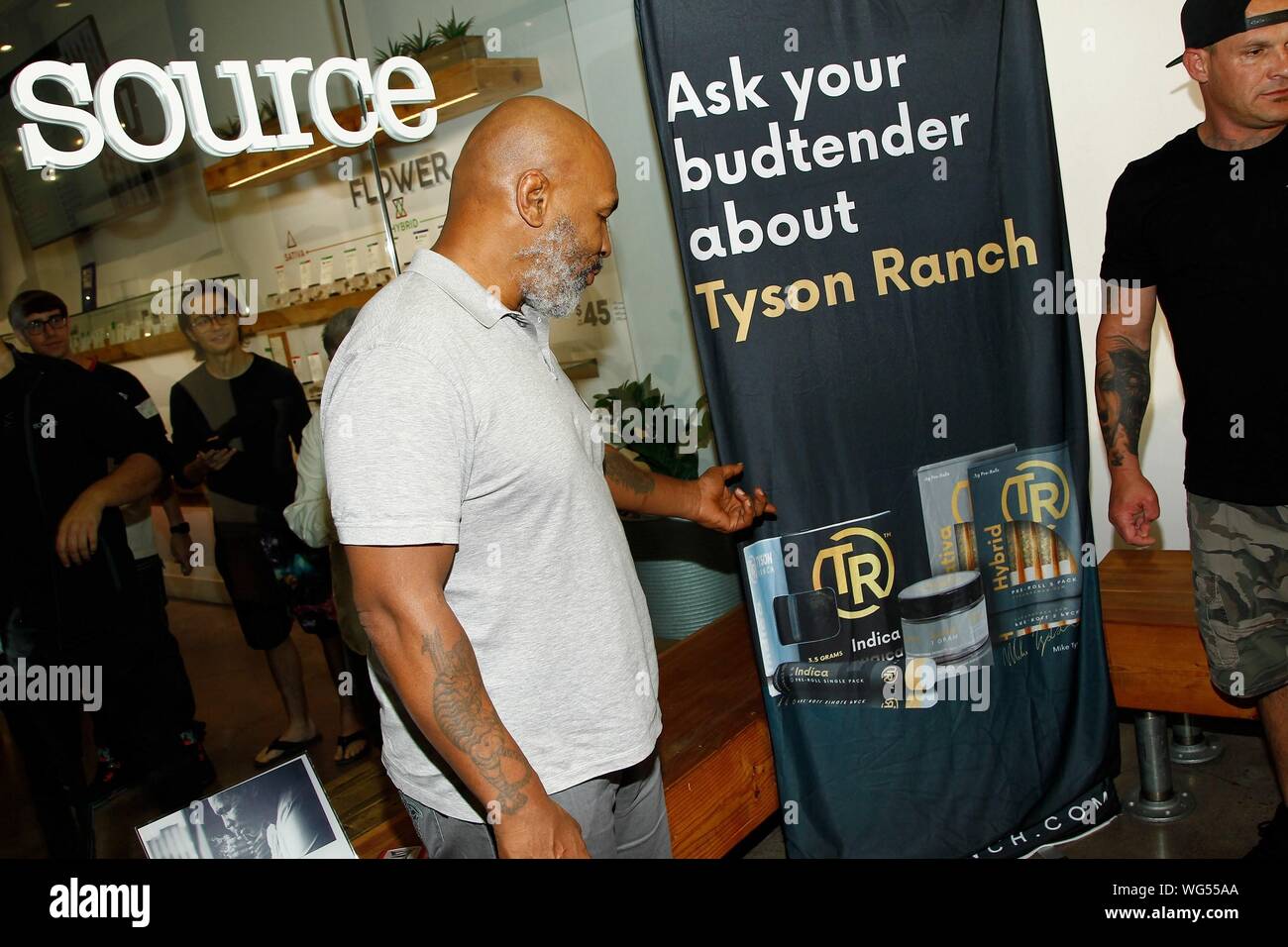 Las Vegas, NV, USA. 31st Aug, 2019. Mike Tyson at arrivals for Tyson ...