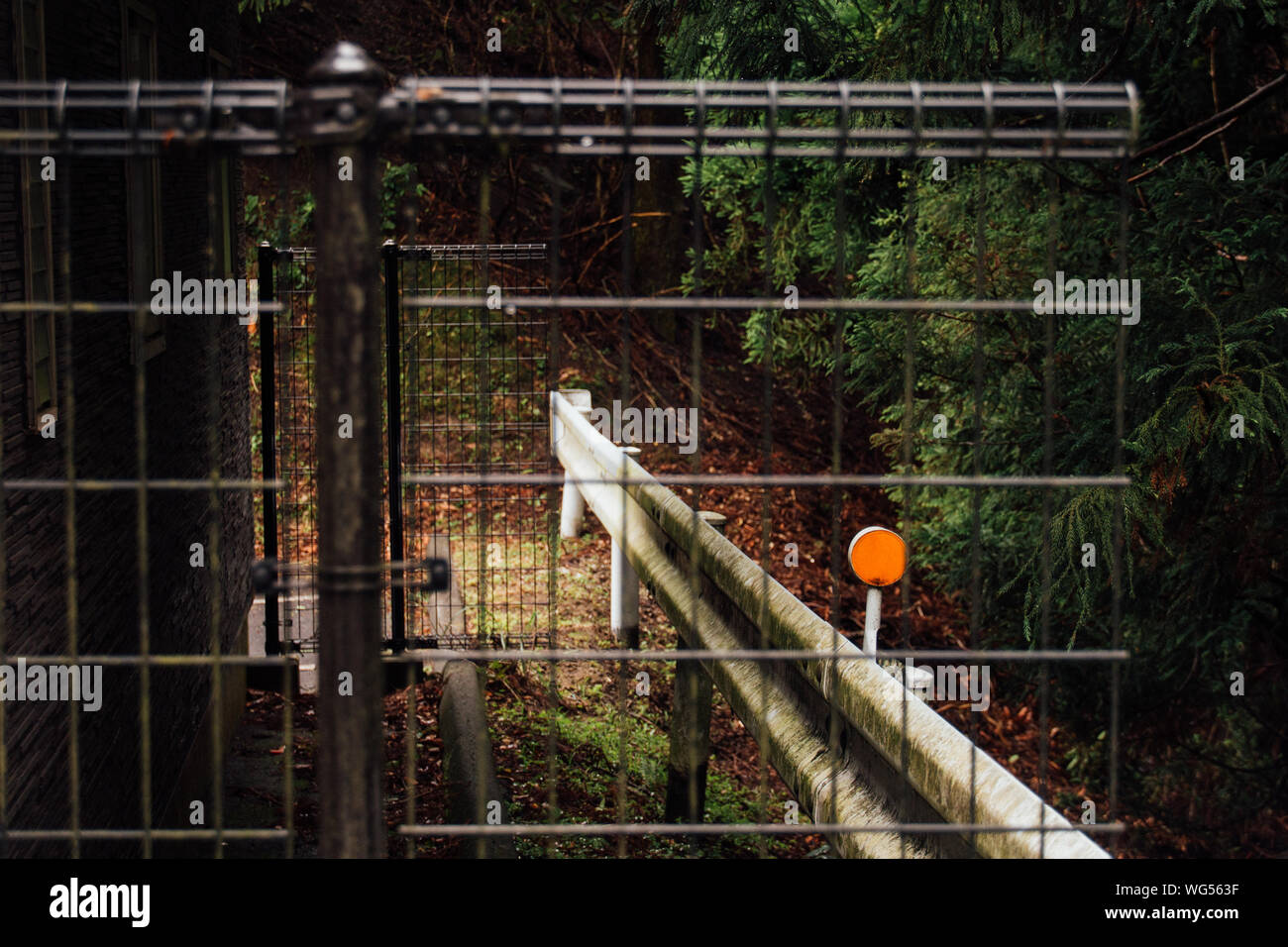 Orange railing hi-res stock photography and images - Alamy