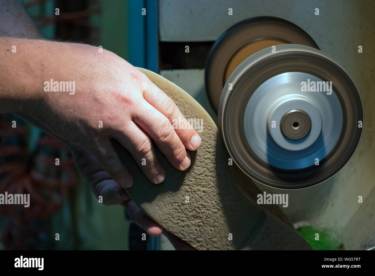 Close up artisan hands shaping hi-res stock photography and images - Alamy