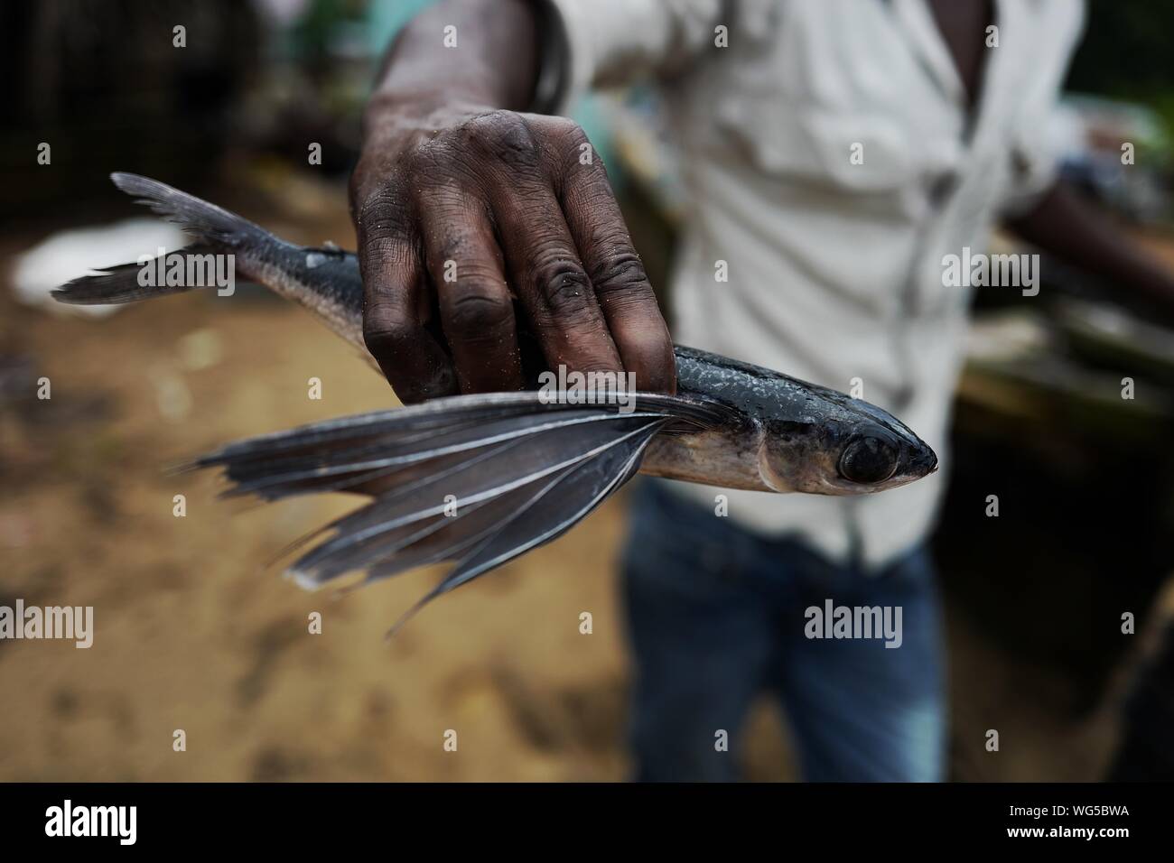 Fisherman close up hi-res stock photography and images - Alamy