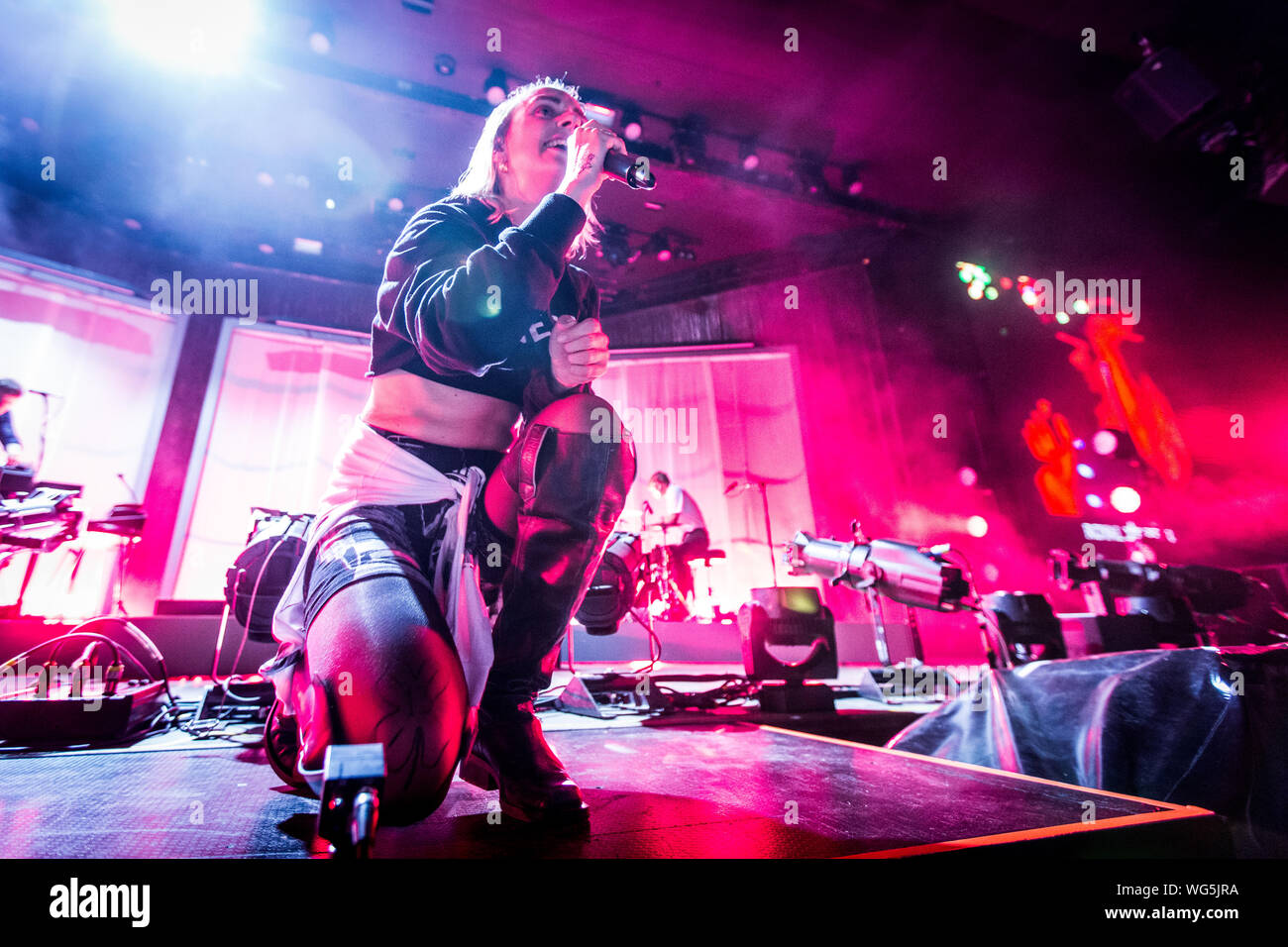 Copenhagen, Denmark. 30th, Augudt 2019. The Danish singer, songwriter ...