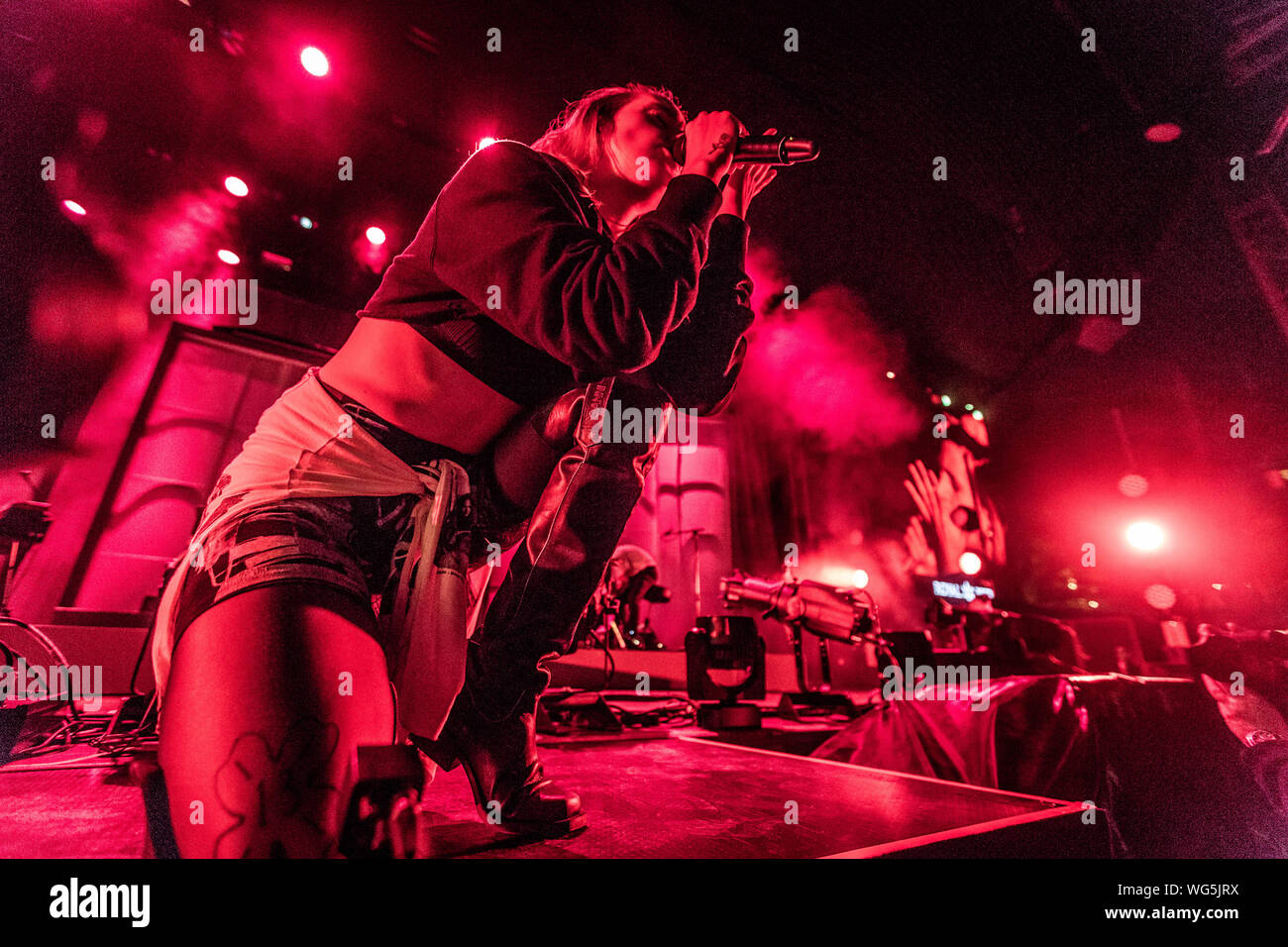 Copenhagen, Denmark. 30th, Augudt 2019. The Danish singer, songwriter ...