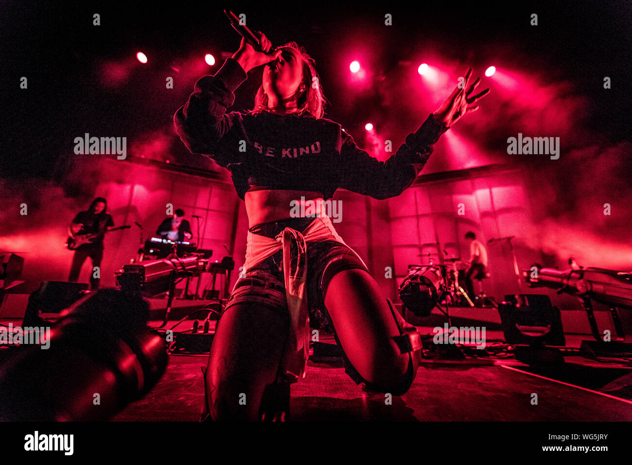 Copenhagen, Denmark. 30th, Augudt 2019. The Danish singer, songwriter ...