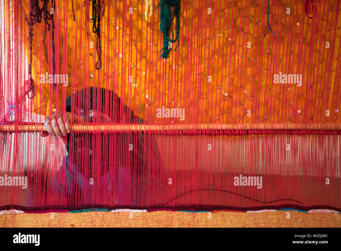 Red threads hi-res stock photography and images - Alamy