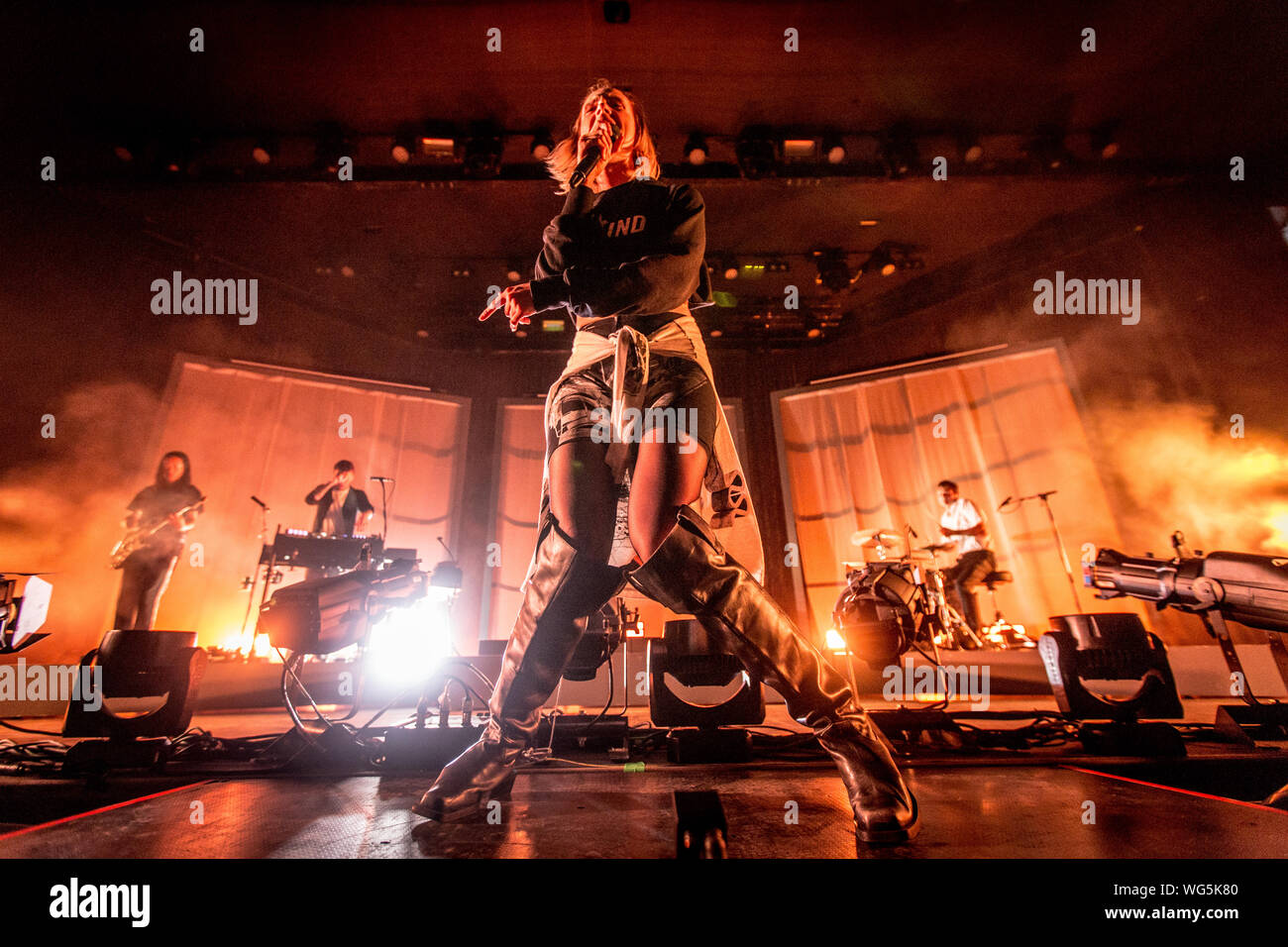 Copenhagen, Denmark. 30th, Augudt 2019. The Danish singer, songwriter ...