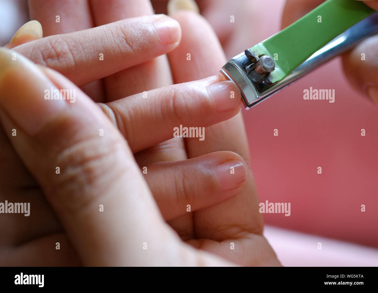 Finger nail clipping hi-res stock photography and images - Alamy