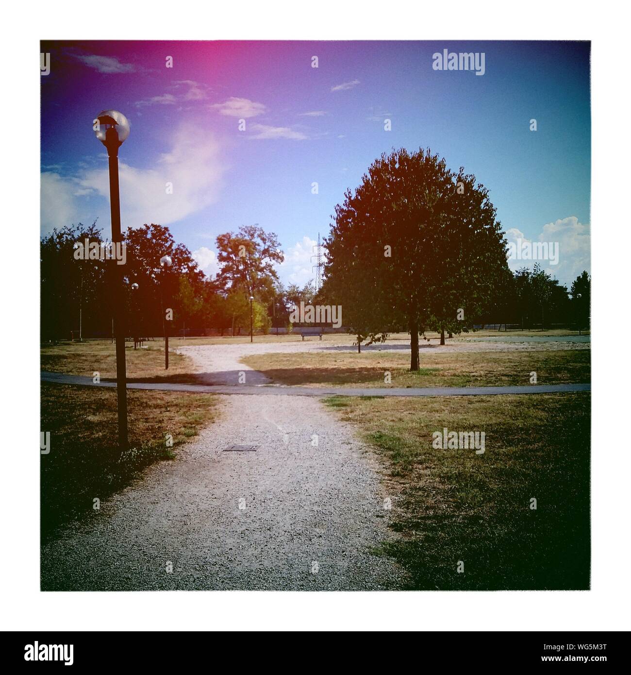 Field and footpath Cut Out Stock Images & Pictures - Alamy