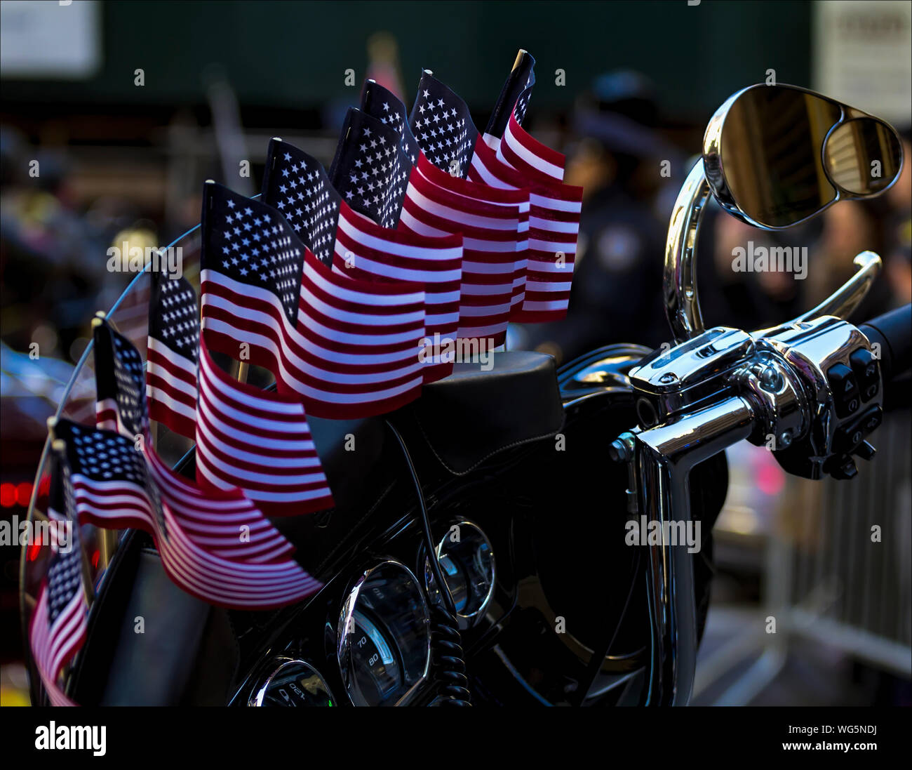 Flags motorcycle hi-res stock photography and images - Alamy