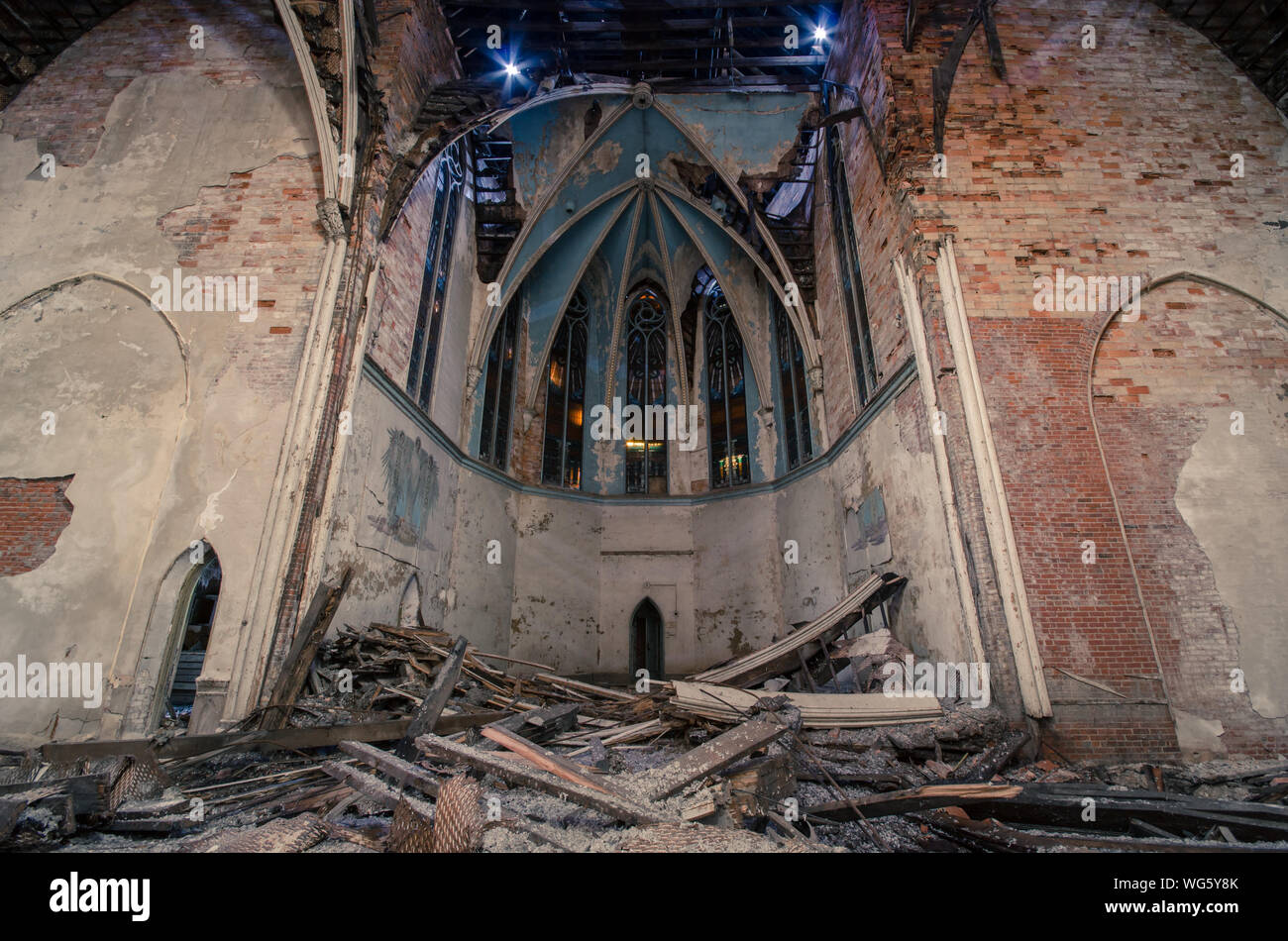 Abandoned Cathedral High Resolution Stock Photography and Images - Alamy
